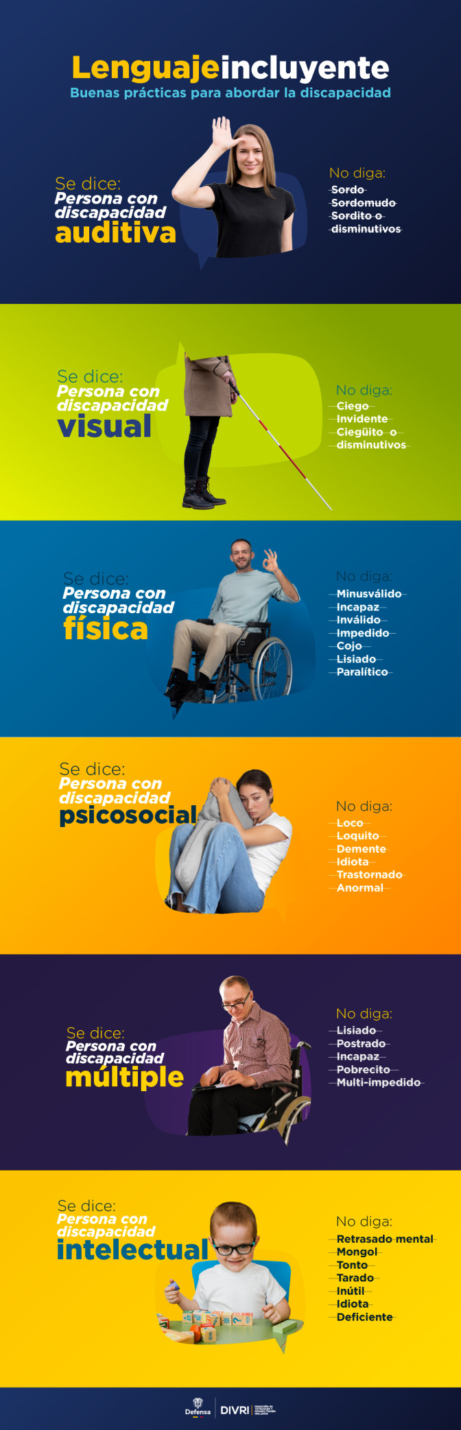 Divri - Lenguaje Incluyente: buenas prácticas para abordar la discapacidad